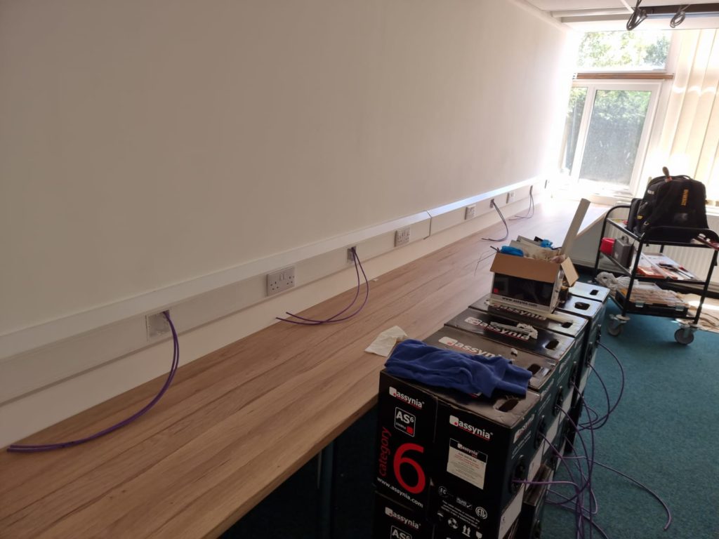 Structured Cabling at Wycombe General Hospital | protech-solutions Structured Cabling at Wycombe General Hospital | protech-solutions
